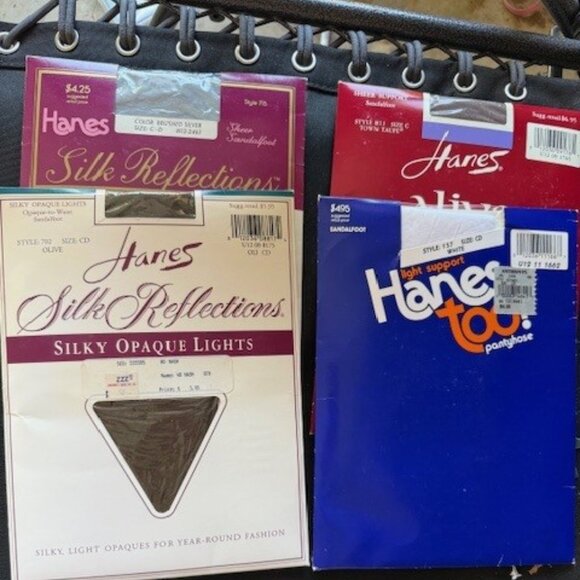 Hanes | Intimates & Sleepwear | Vintage Hanes Pantyhose Bundle 5 Pack ...